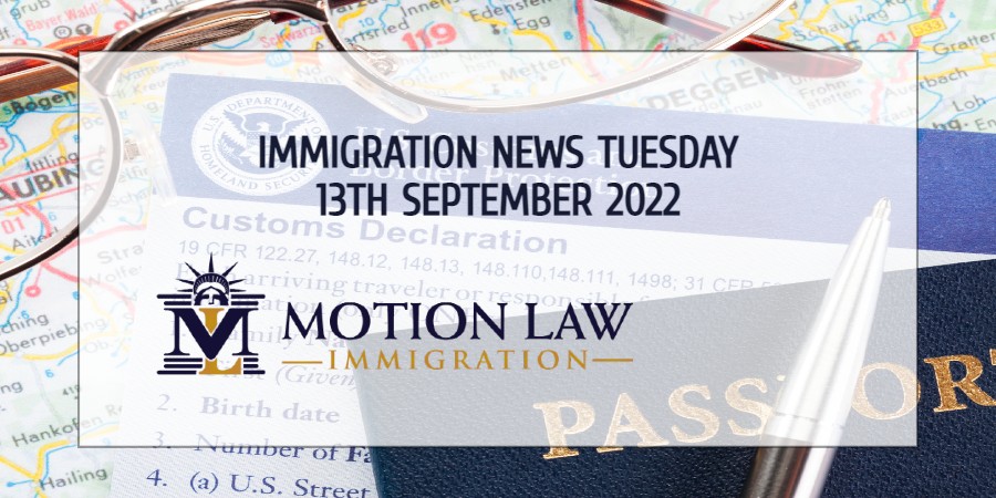 Immigration News Tuesday 13th September 2022 | Motion Law