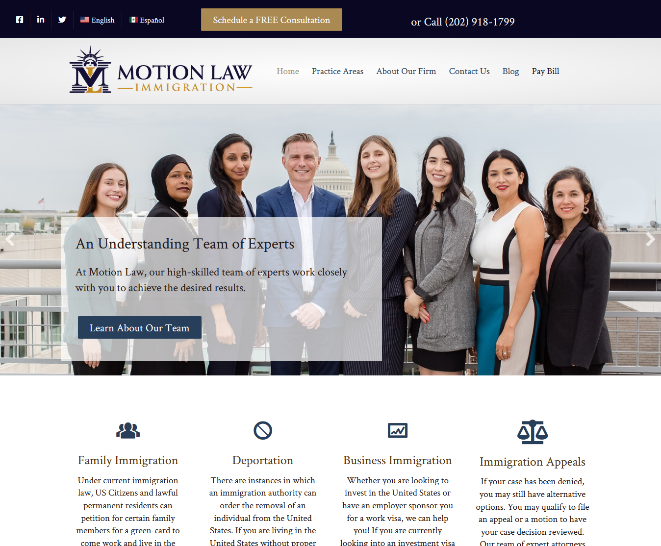 Immigration Attorneys Washington DC | Immigration Lawyers | Motion Law
