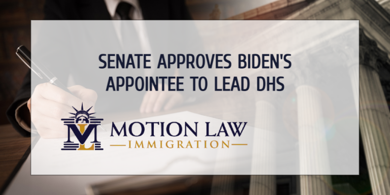 Senate Approves Biden's Appointee to Lead DHS | Motion Law