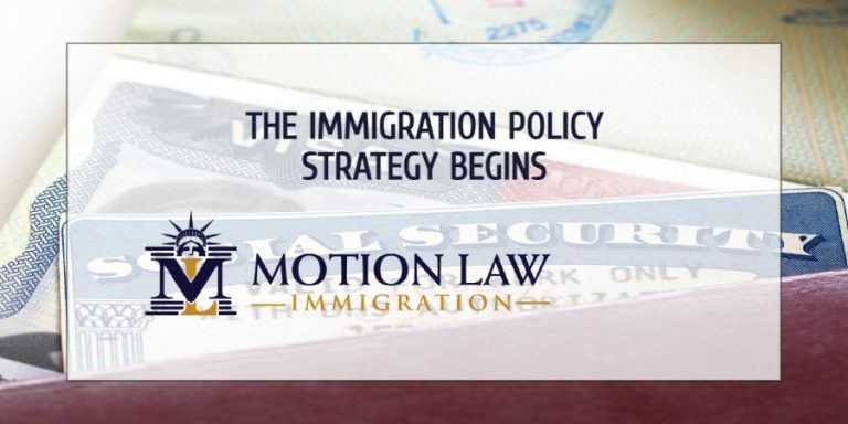 The Immigration Policy Strategy Begins | Motion Law Immigration
